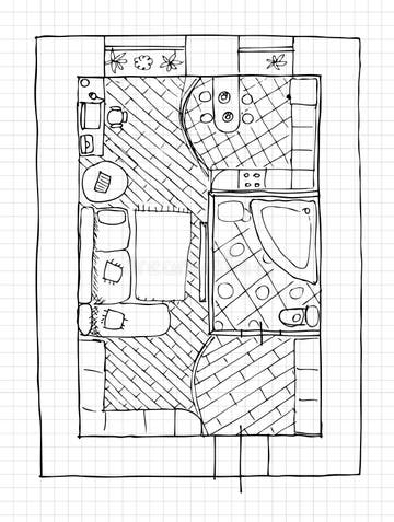 Door Top View Design Stock Illustrations – 2,457 Door Top View Design ...