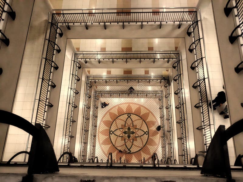 Interior Design in a Building Stock Photo - Image of atmosphere ...