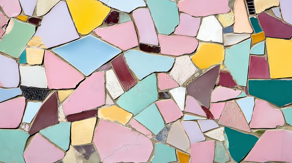 Interior Design or Ceramic Tiles with a Digital Pattern Mix Add a Pop ...