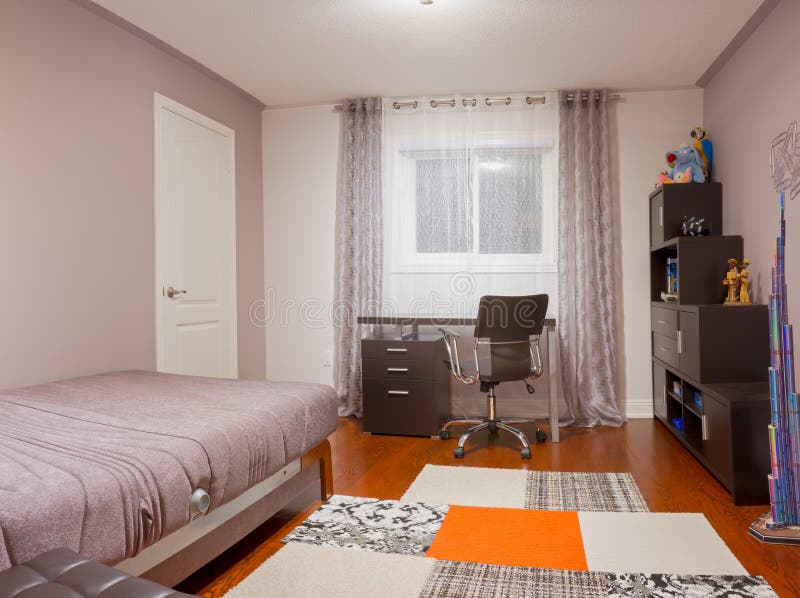 Empty child room stock image. Image of colorful, lamp - 5537443