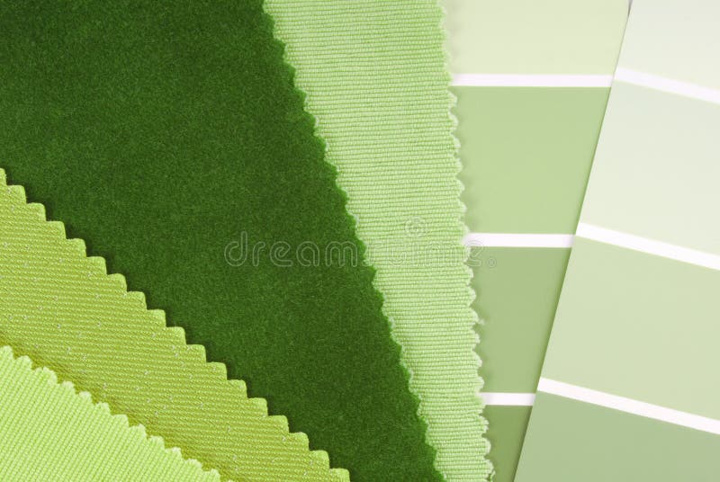 Interior Design Color Choice Stock Image - Image of cotton, creative ...