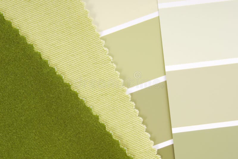 Interior Design Color Choice Stock Image - Image of cotton, creative ...