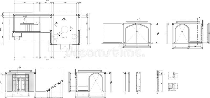 Interior Design 2d at Modern Luxury Entrance Hall Original Vector Stock ...