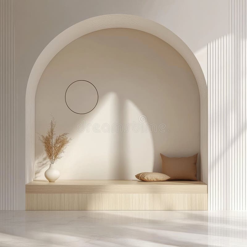 Interior Design. 3d Render. Interior Design of the Room Stock ...