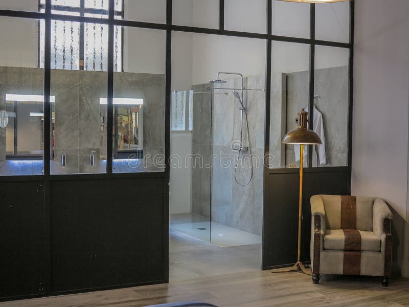 Interior Design Details in a Detached House Stock Photo - Image of ...