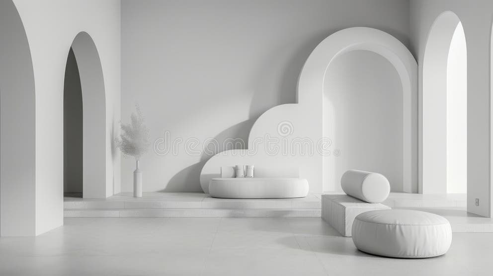 Interior Design Elements Featuring Clean Lines and Empty Areas for Your ...