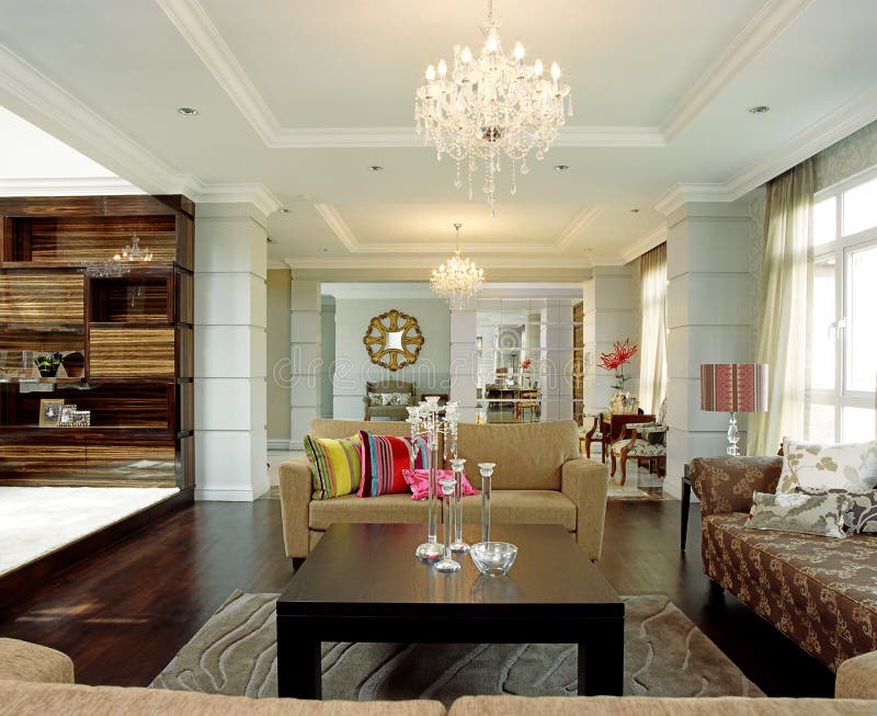 Interior Design - Family Area Stock Photo - Image of design, sofa: 2314440