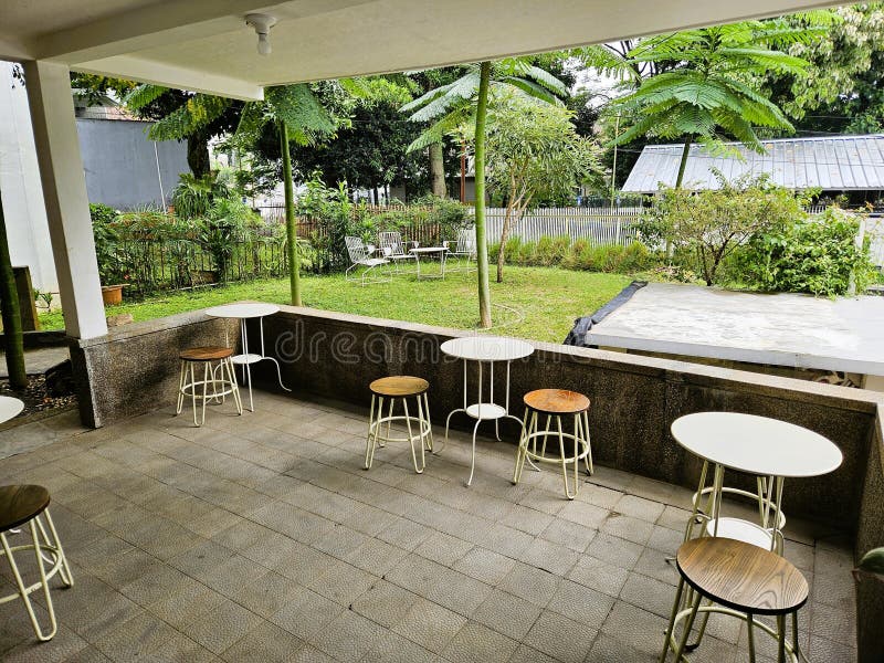 Interior Design of the Front Yard of the House Editorial Image - Image ...