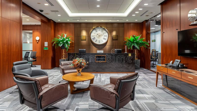 Modern Law Firm Office Interior Design: Sophisticated Workspace ...