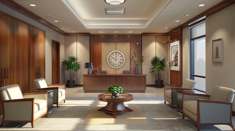 Modern Law Firm Office Interior Design: Sophisticated Workspace ...