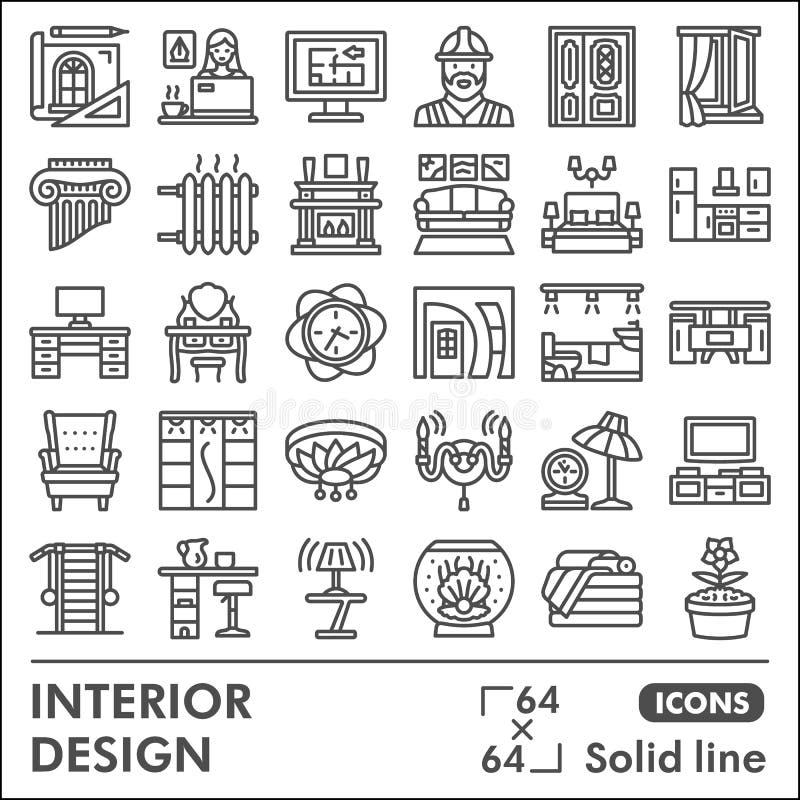 Interior Design Lighting Symbols