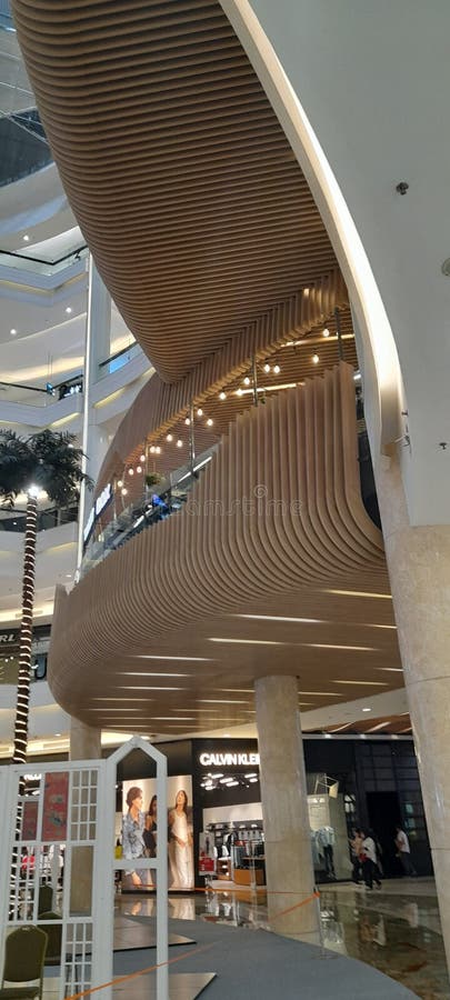 Interior Design of the Lobby Space of the Kota Kasablanka Mall Jakarta ...