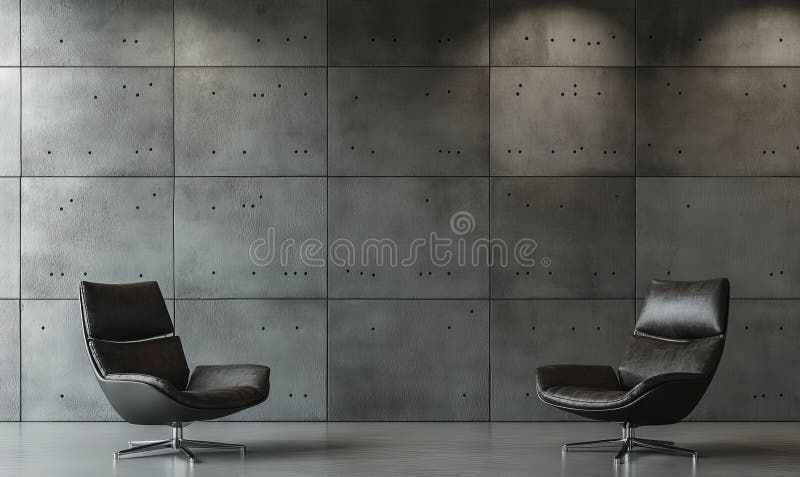 Interior Design for a Modern Living Room and Lounge, Complete with a ...