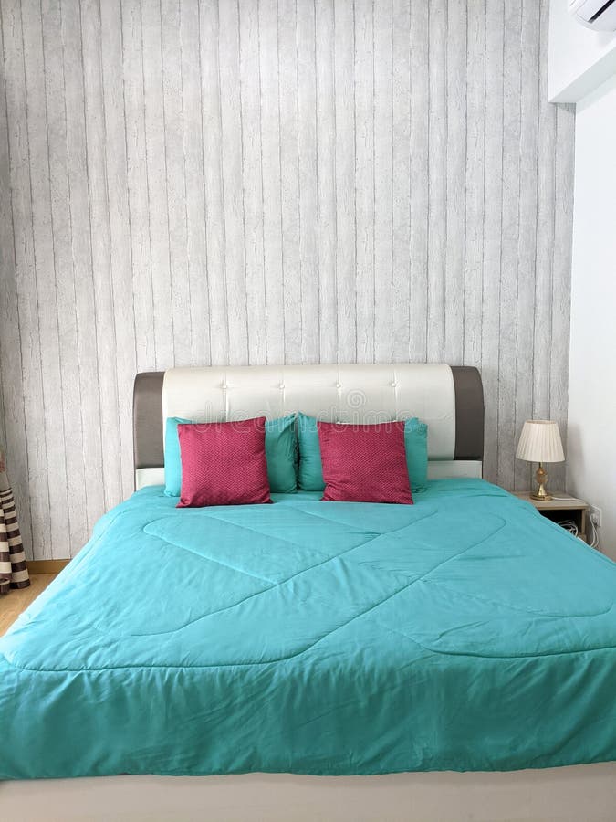 Interior Design for Normal House Decoration Stock Photo - Image of pink ...