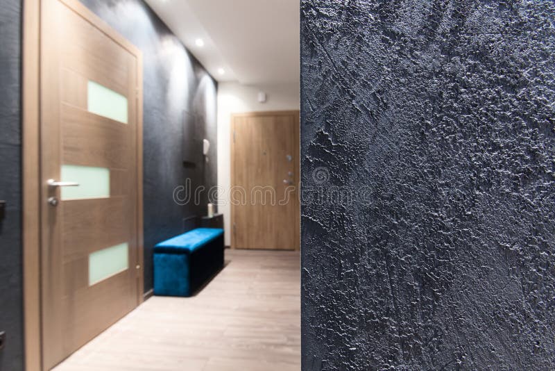 Interior Design - Rough Wall Texture Stock Photo - Image of house ...