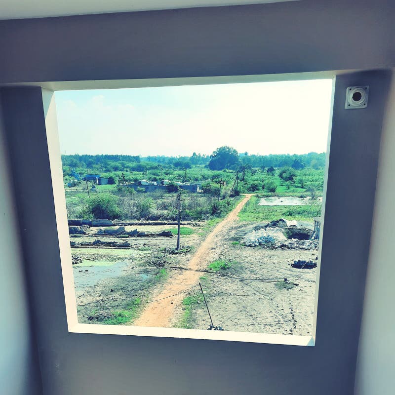 Interior Design and Scenery of a Building Stock Image - Image of mural ...