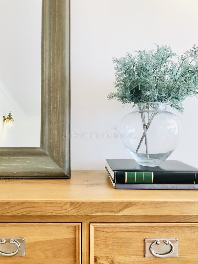 Interior Design, Small Objects in the Corner. Stock Image - Image of ...