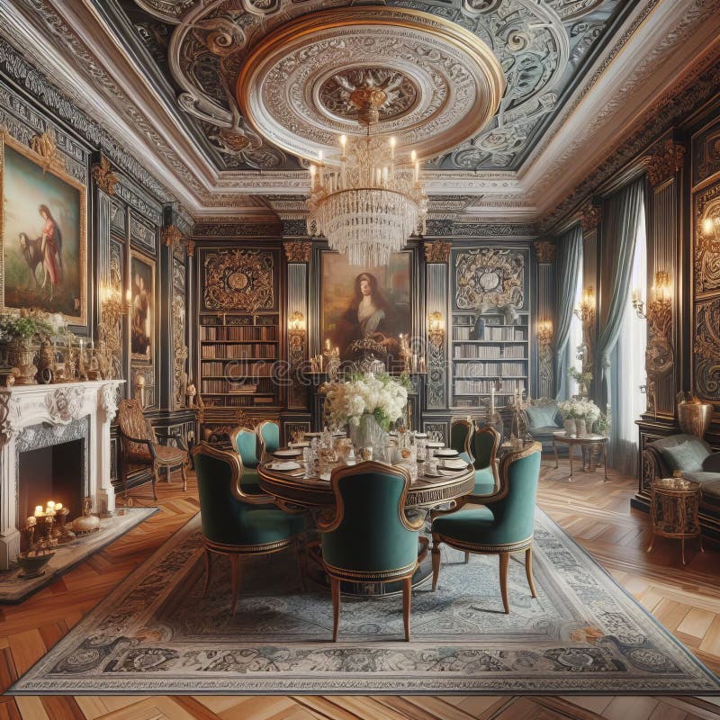 Interior Design in the Style of Eclecticism a Mix of Different Stock ...