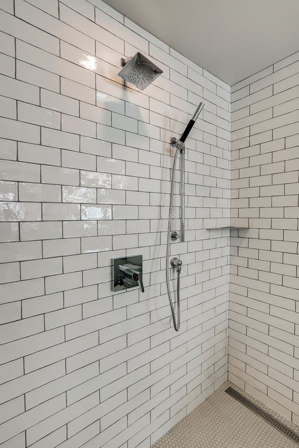 Interior Design of a Tap in a Modern Bathroom Stock Image - Image of ...