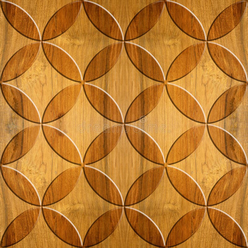 Interior Design Wallpaper - Paneling Pattern Stock Illustration ...