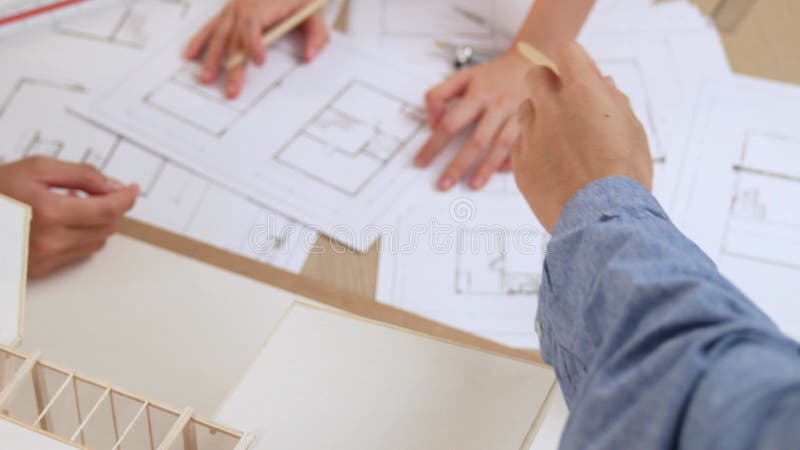 Skilled Interior Designer Team Focusing on Their Performance ...