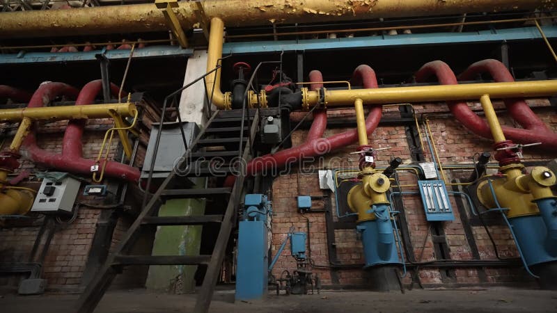 The Interior of the Destroyed Production in the Factory since the Days ...