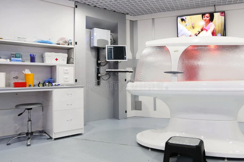 Interior of Diagnostics Room in Modern Clinic Editorial Photo - Image ...