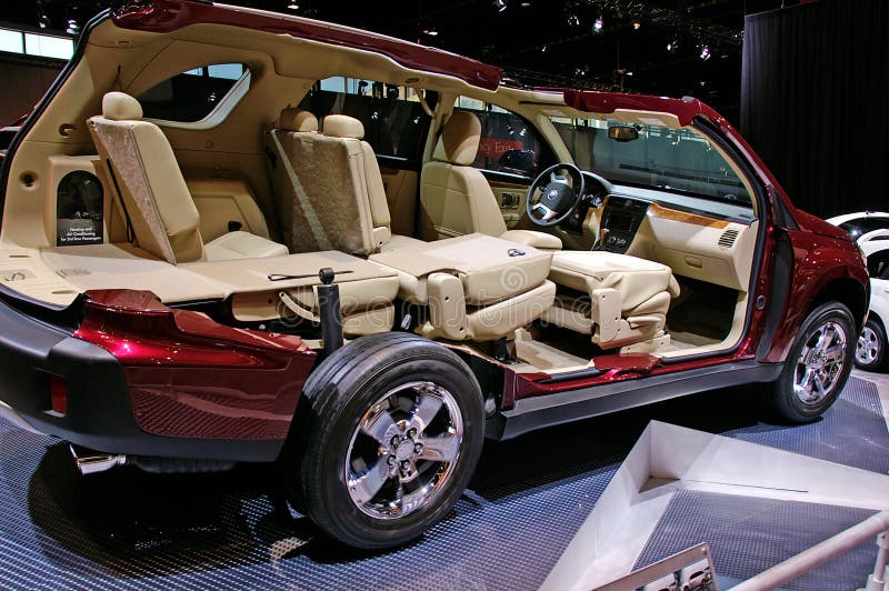 Interior of a Dodge Minivan Editorial Photography - Image of horsepower ...