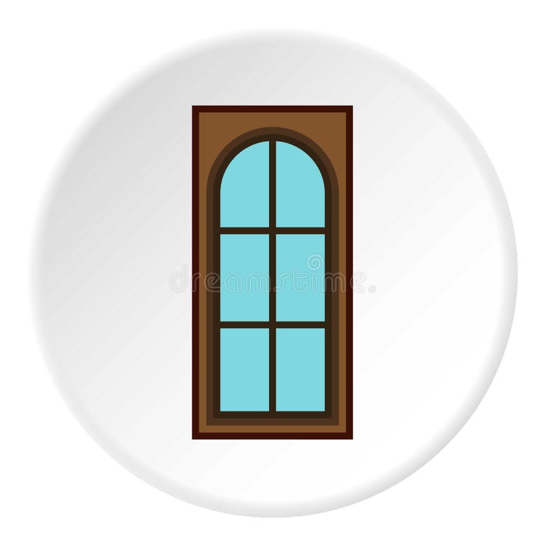 Interior Door Icon, Flat Style Stock Vector - Illustration of exit ...