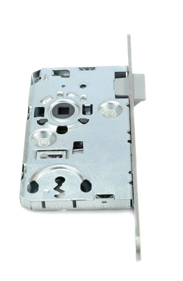 An Interior Door Lock Assembly Stock Photo - Image of security ...