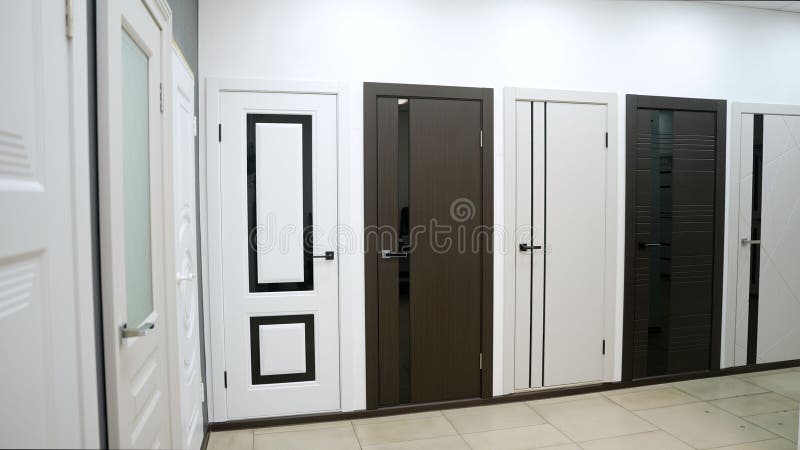 Interior Doors are Sold in a Specialized Store. Large Selection of ...
