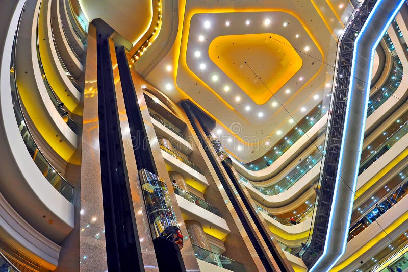 Interior Dos Times Square, Hong Kong Foto de Stock Editorial - Imagem ...