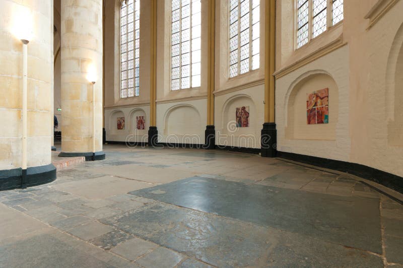 Interior of dutch church stock image. Image of basilica - 18886499