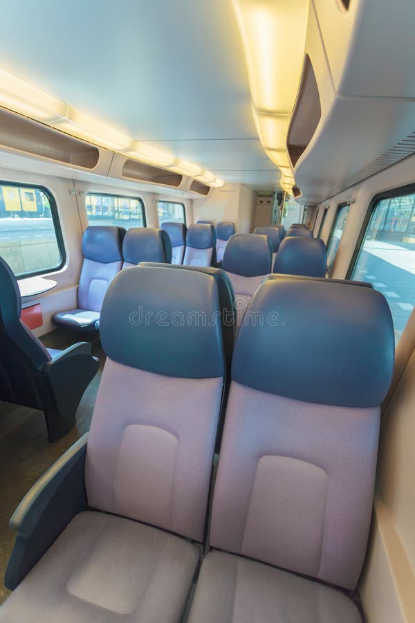 Interior of a Dutch train stock photo. Image of transit - 114544916