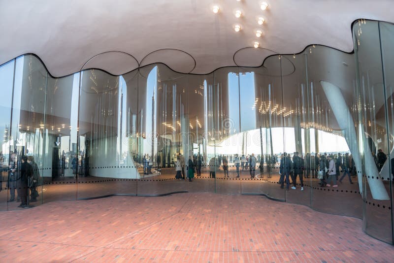 Interior of Elbphilharmonie in Hamburg, Germany Stock Photo - Image of ...