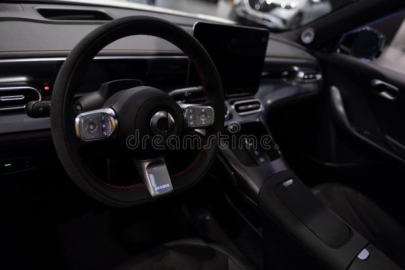 Interior Electric Mercedes-Benz, Smart Brabus Digital Panel, Steering ...