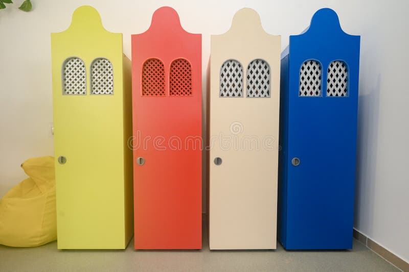 Interior of an Elementary School, a Preschool with Furniture and Basic ...