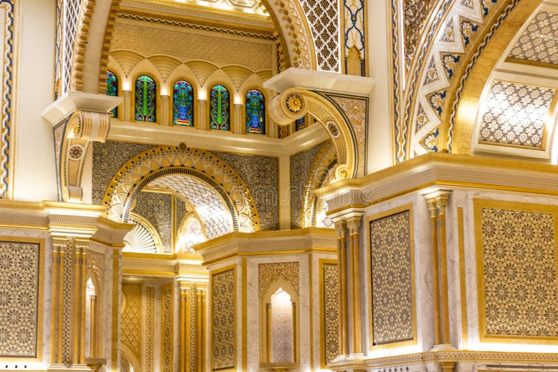 Interior Elements Inside of a Palace. Luxury Editorial Stock Photo ...