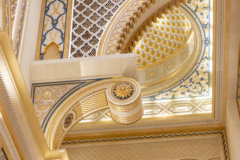 Interior Elements Inside of a Palace. Luxury Editorial Photography ...