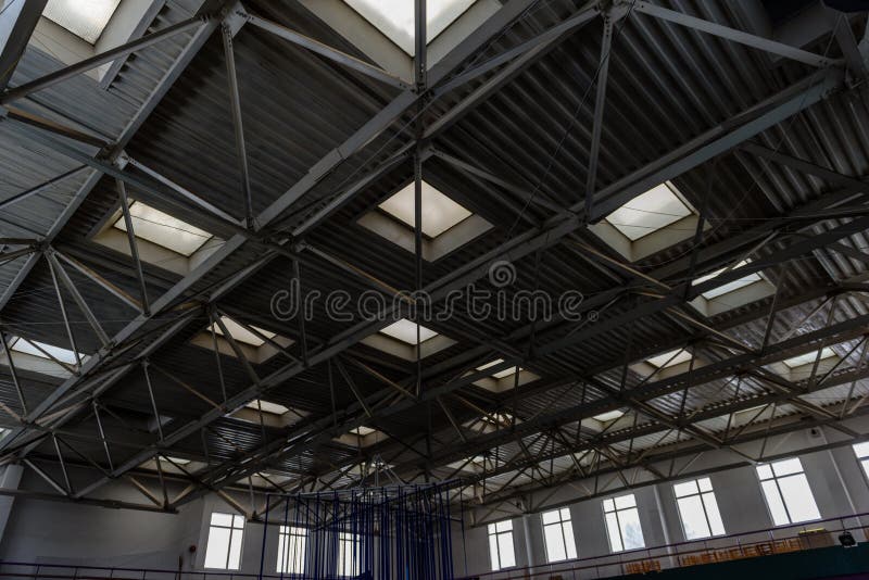 Interior Elements in Large Hall Stock Photo - Image of decor, furniture ...