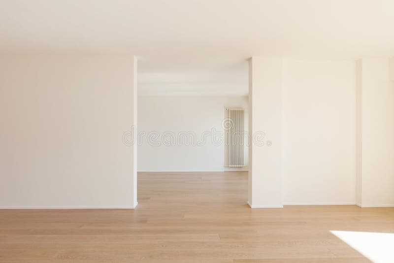 Rooms with white wall stock photo. Image of space, house - 96325596