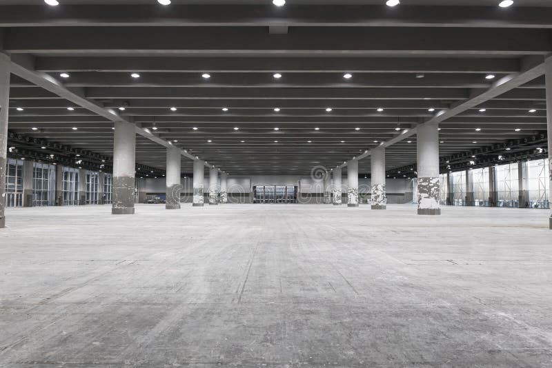 Empty exhibition place stock photo. Image of city, street - 106712940