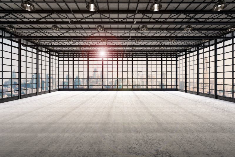 Interior empty factory stock photo. Image of large, empty - 79408614
