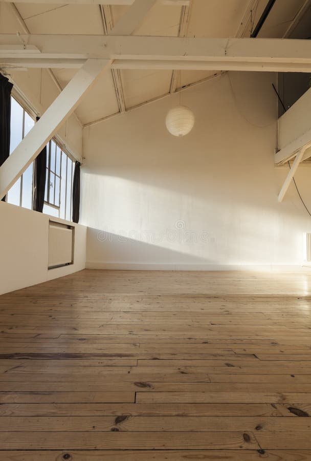 Interior empty loft stock image. Image of room, indoor - 29326851