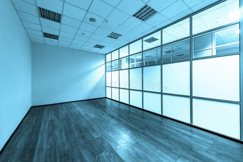 Interior of the Empty Office Room. Stock Image - Image of inside ...