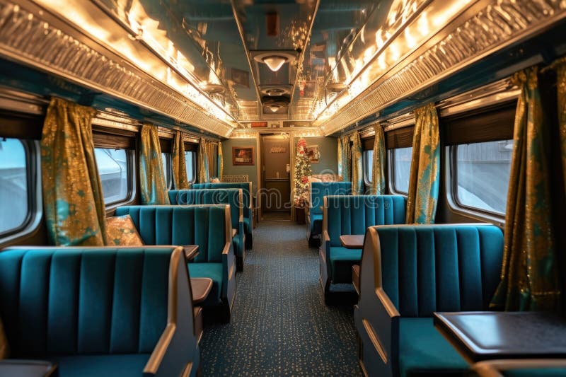 Polar Express Train Interior