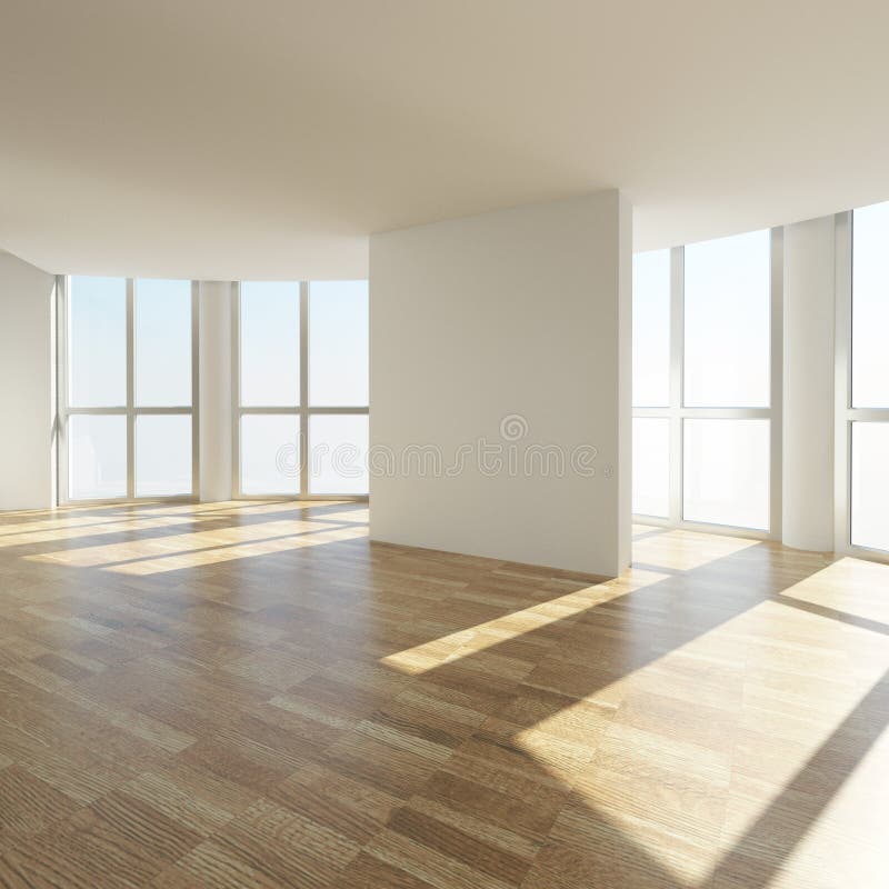 Empty Living Room stock photo. Image of living, empty - 8197038