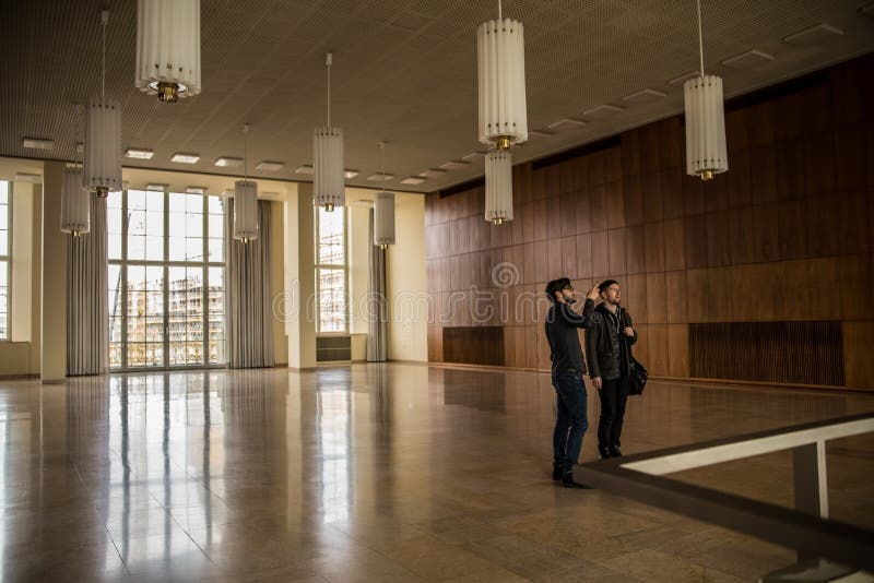 Interior of ESMT Building in Berlin Editorial Image - Image of sunny ...