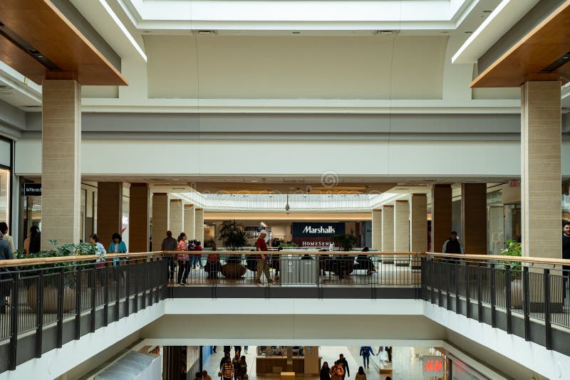 Interior of the Fairview Mall. CF Fairview Mall is a Large Shopping ...