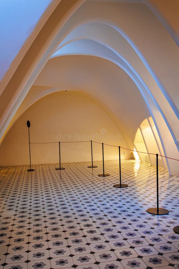 Interior of Famous Casa Batllo in Barcelona, Spain Editorial ...